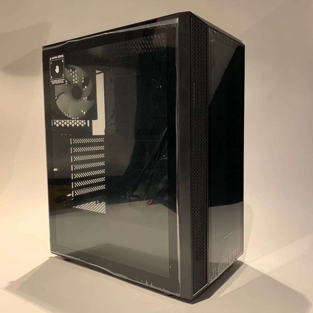 Tecware Vega L TG ATX Computer Case, w/ 4 x arc F1 RGB Fans, Front and ...