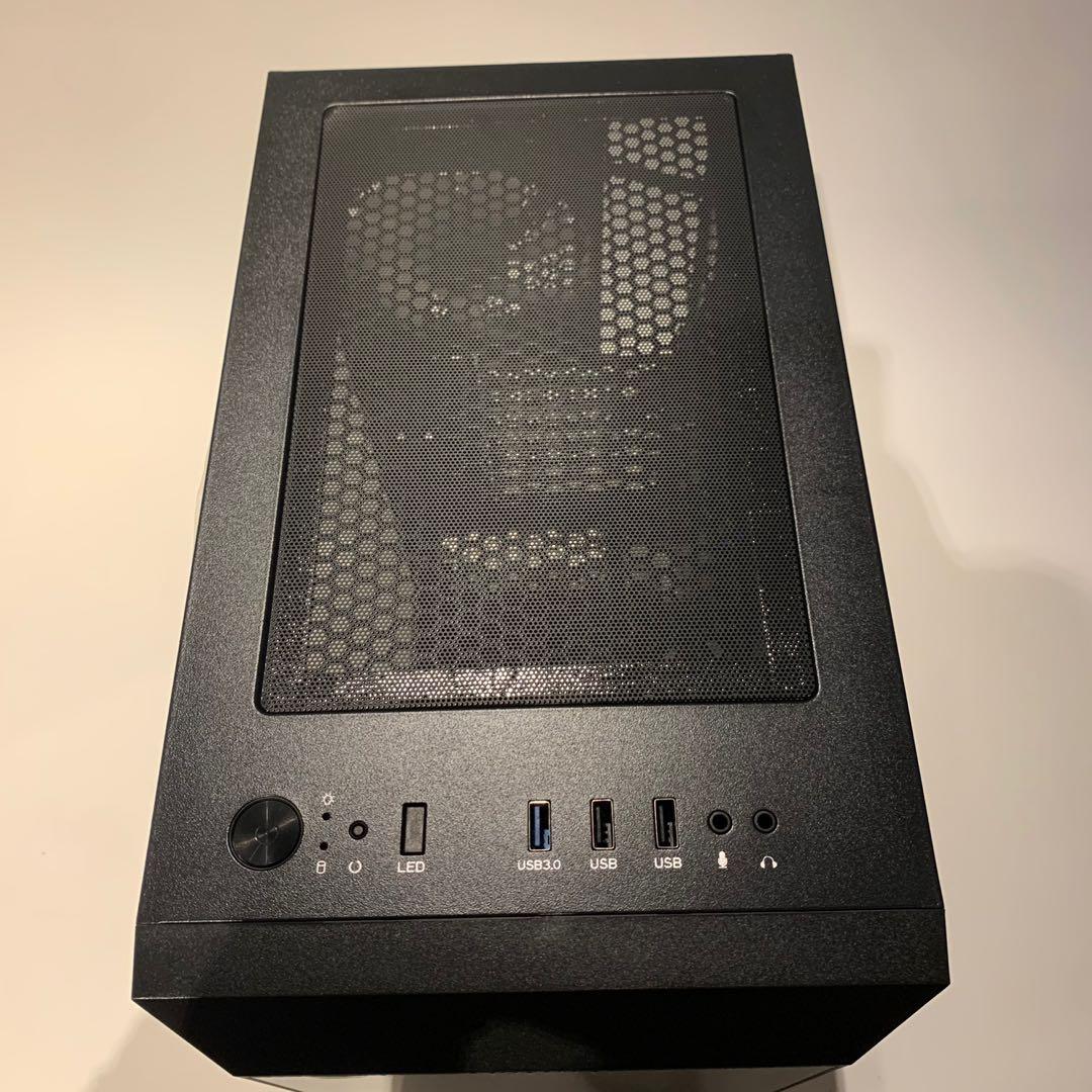 Tecware Vega L TG ATX Computer Case, w/ 4 x arc F1 RGB Fans, Front and ...