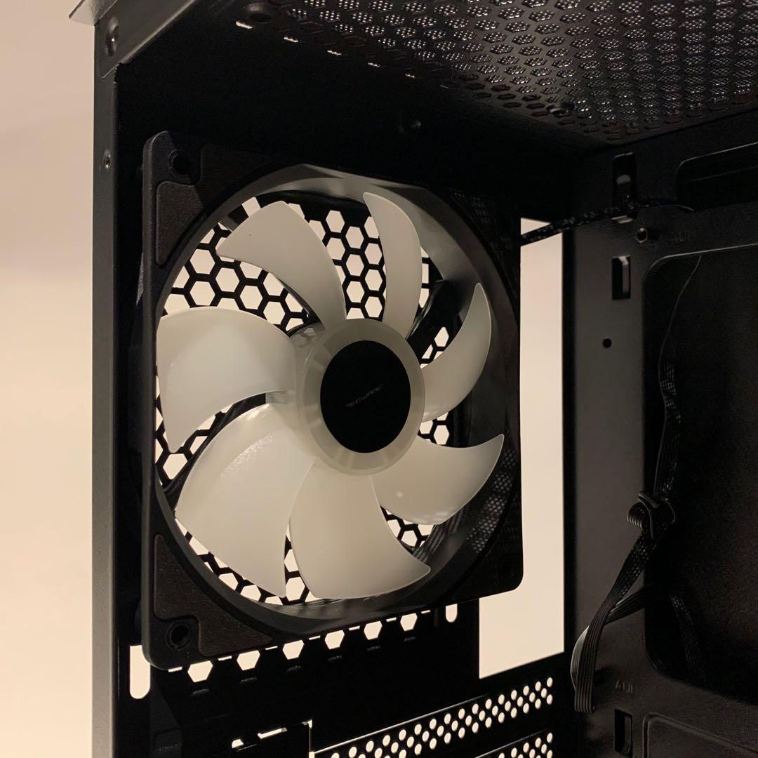 Tecware Vega L TG ATX Computer Case, w/ 4 x arc F1 RGB Fans, Front and ...