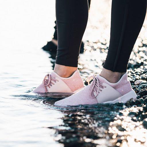 Vessi The Everyday Women’s 100% Waterproof Sneaker Shoes Dusty Pink ...