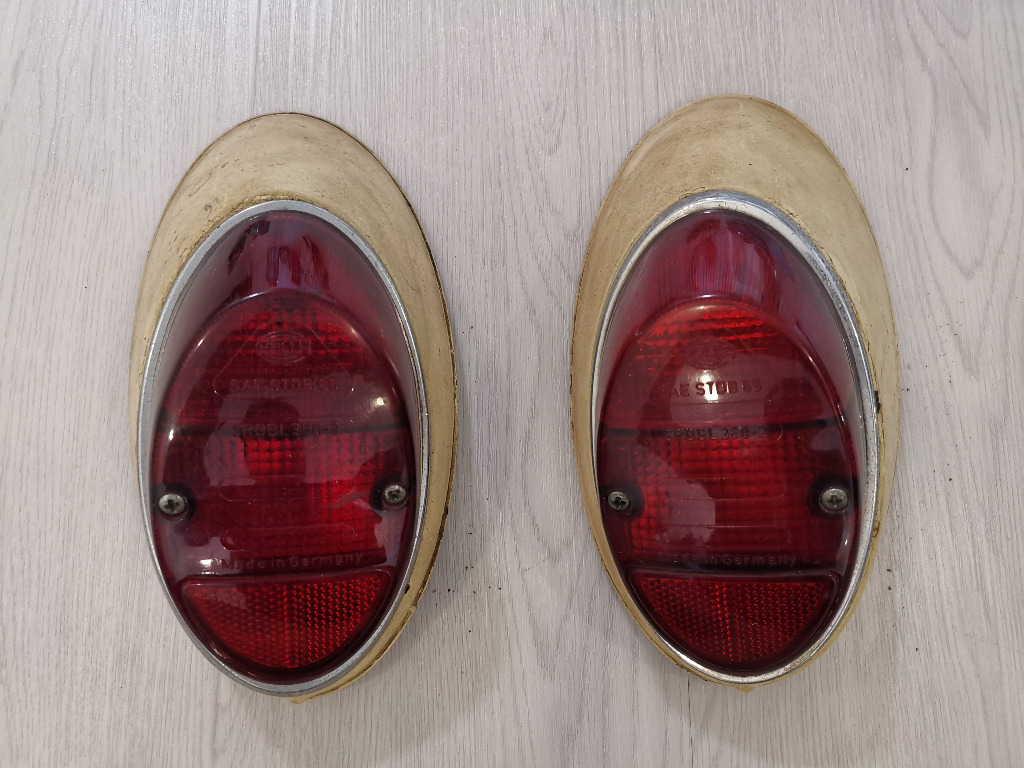 Vintage Volkswagen VW Beetle Bug Tail Lights Taillights, Hobbies & Toys ...