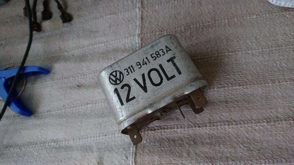 Vintage Volkswagen VW Beetle Bug Headlight Flasher Relay, Vintage ...
