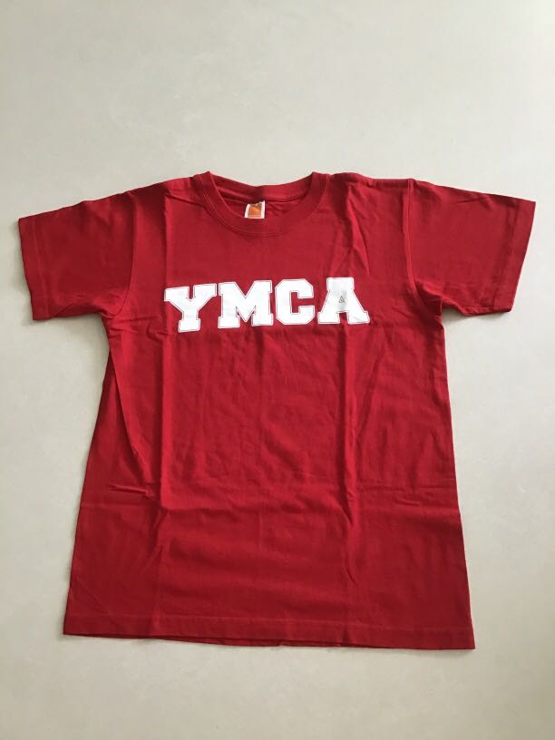 YMCA red tee, Men's Fashion, Tops & Sets, Tshirts & Polo Shirts on ...
