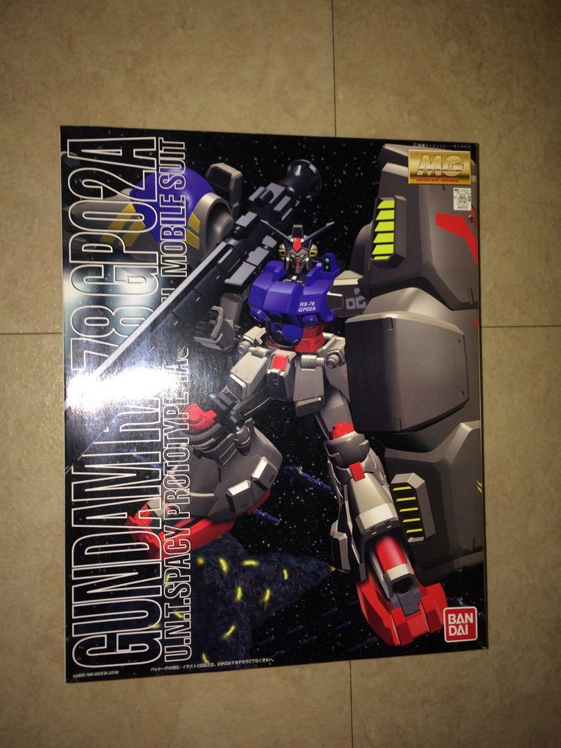 1/100 MG模型, 送GK改件頭部, Gundam RX-78 GP02A, 0083 Stardust Memory, 興趣及遊戲, 玩具 & 遊戲類 - Carousell