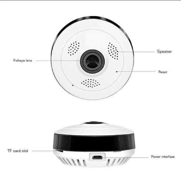 360 panoramic CCTV camera (UFO STYLE), Furniture & Home Living ...