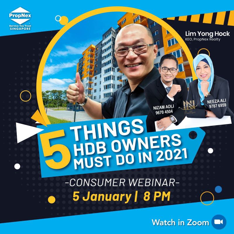 5 Things HDB Owner Must DO in 2021, Property, Others on Carousell