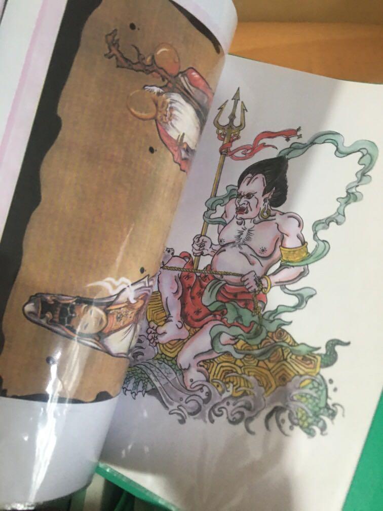 A4 size folders with tattoo flash, Hobbies & Toys, Stationery & Craft ...