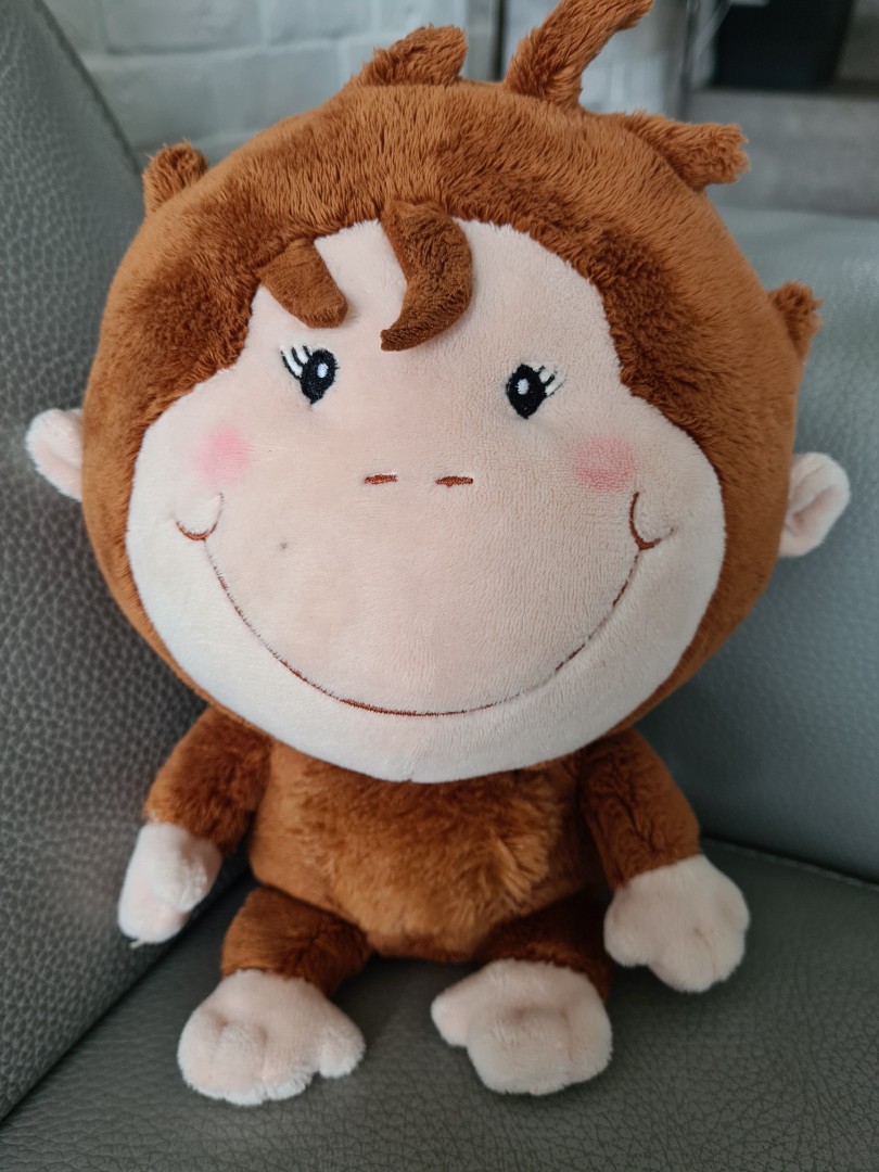 Ah Meng Monkey stuffed toy Singapore Zoo, Hobbies & Toys, Toys & Games ...