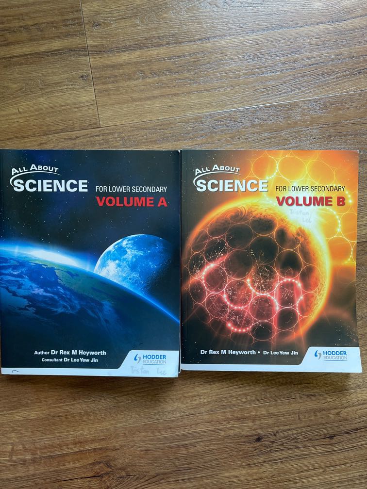 All About Science Textbook for Lower Secondary - Vol A & B, Hobbies ...
