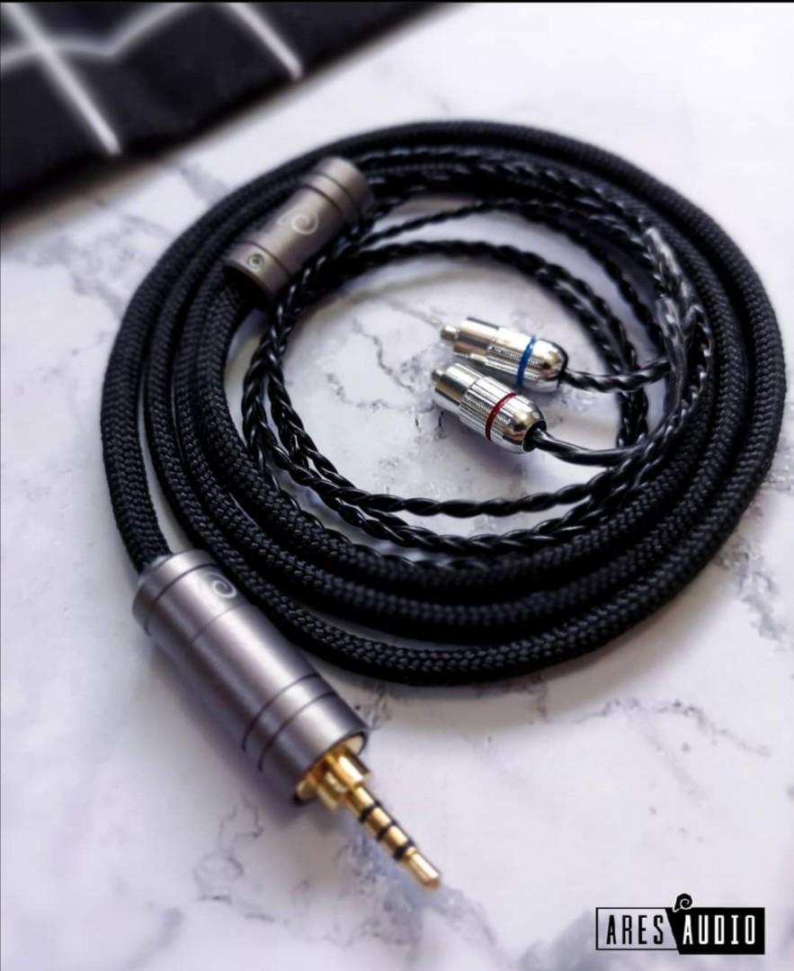 BEST!! IEM replacement/upgrade cable Okami ARES AUDIO, Audio, Portable ...