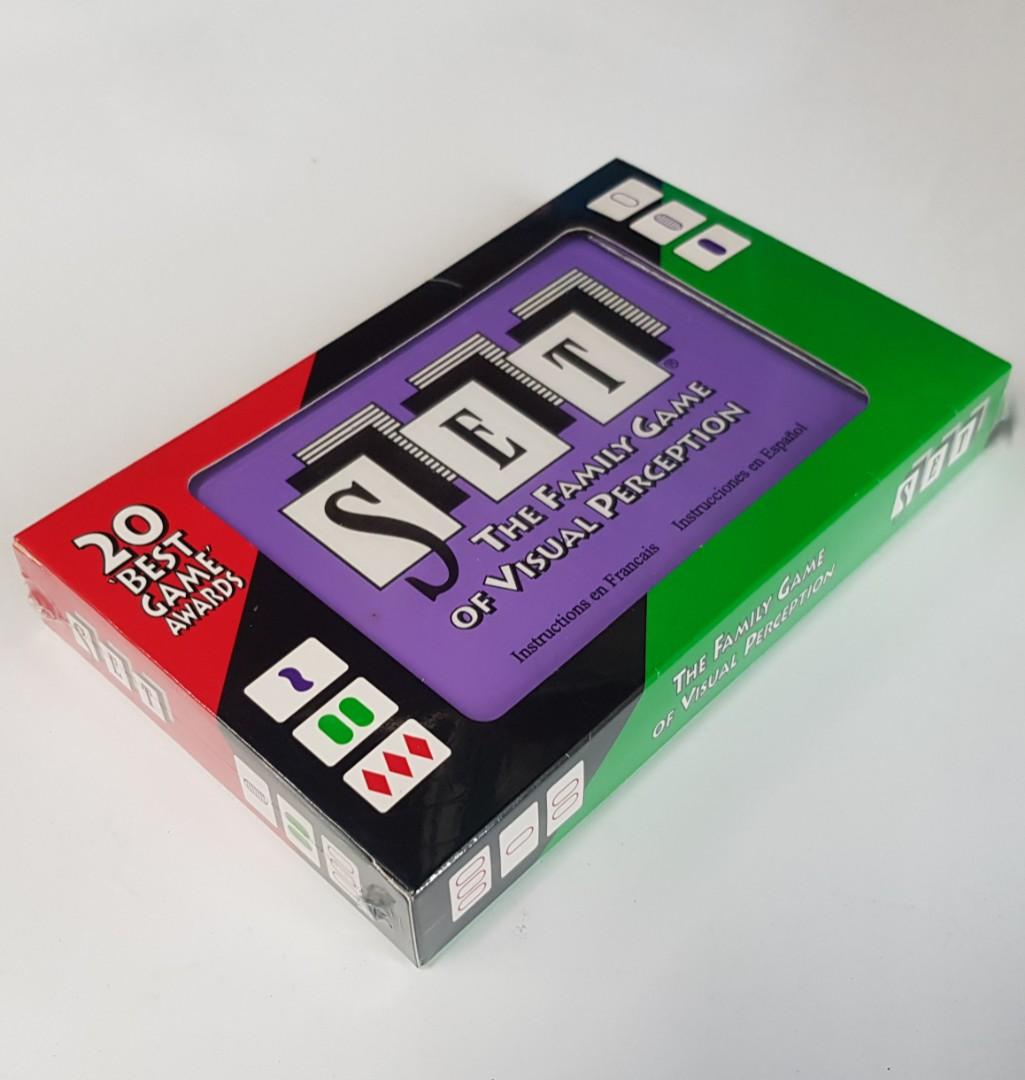 [BNIB] SET, the Family Game of Visual Perception card game, Hobbies & Toys, Toys & Games on ...