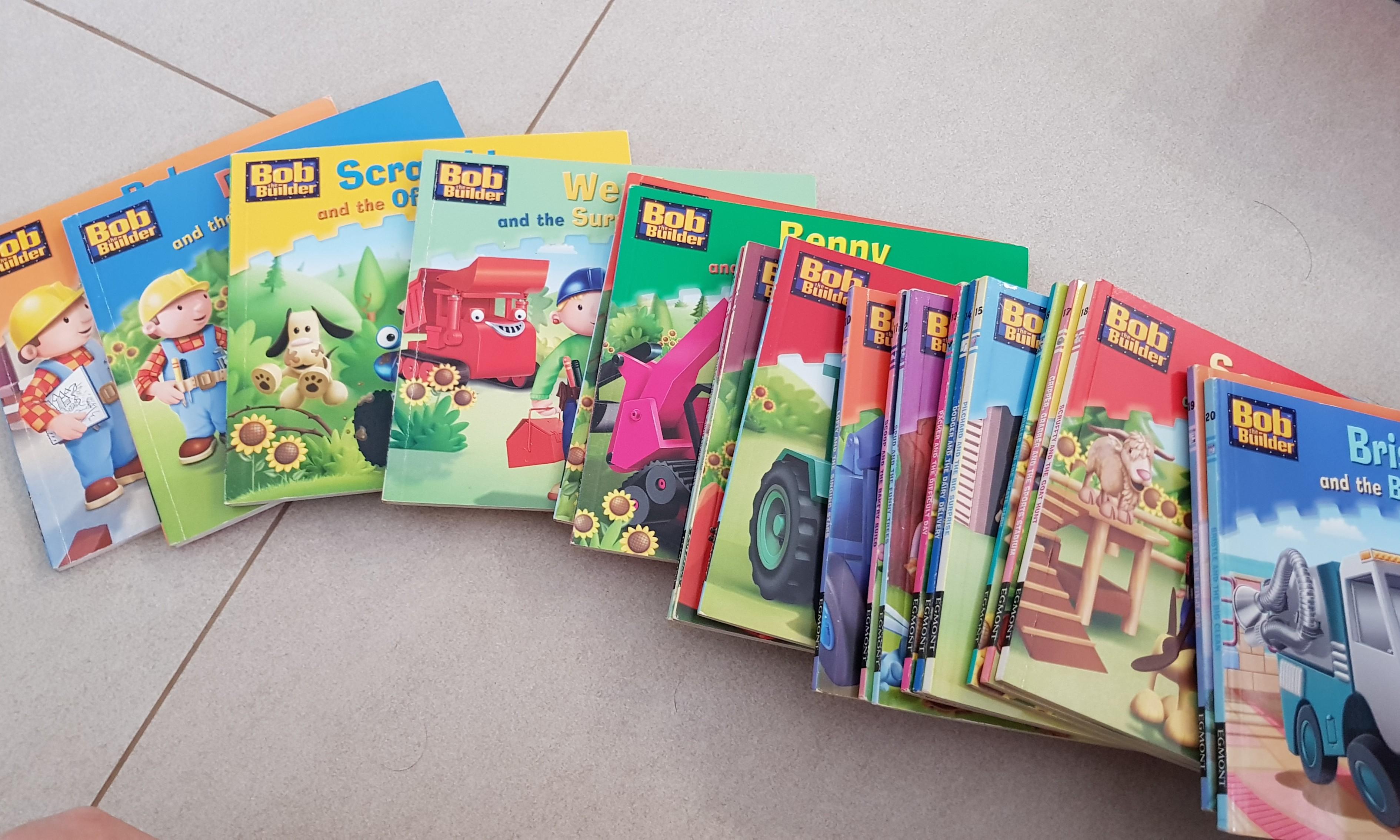 Bob the Builder Story Library Book set, Hobbies & Toys, Books ...
