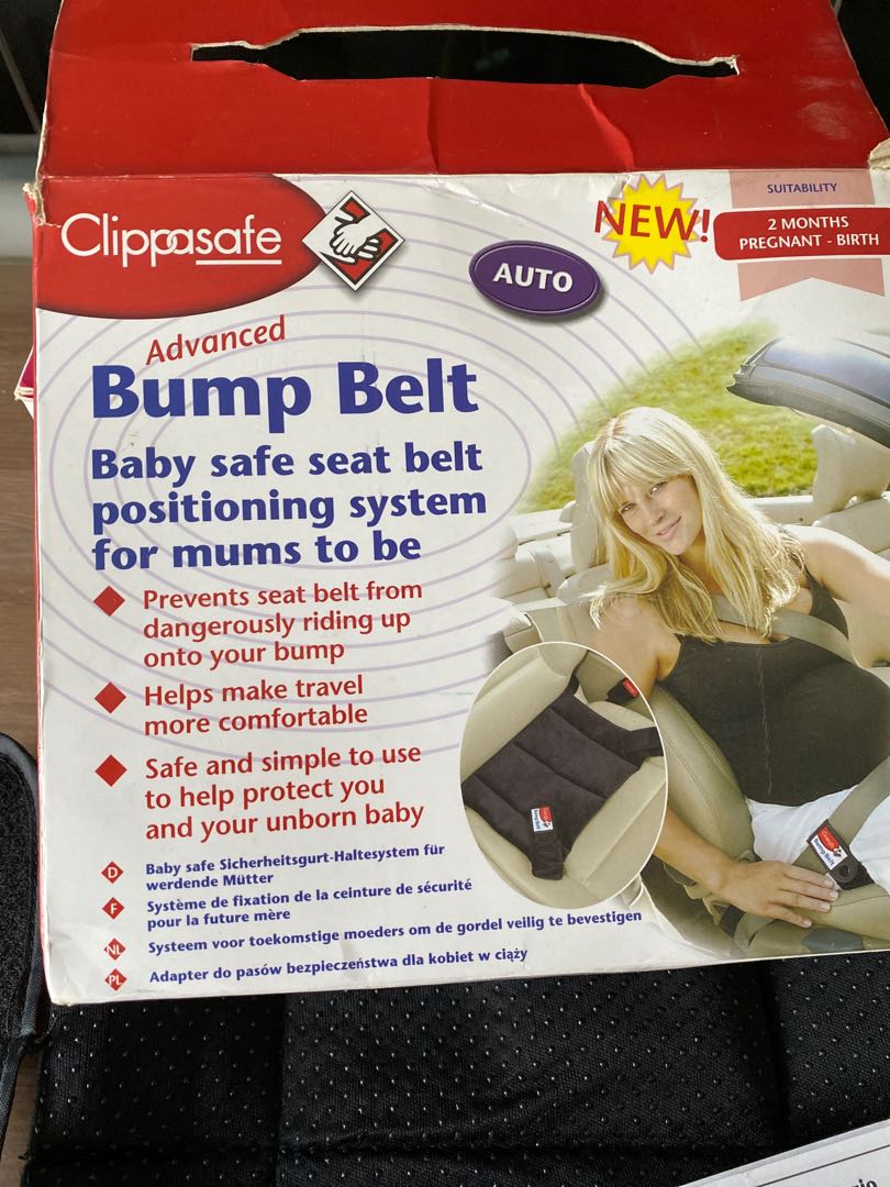 Clippasafe Bump Belt, Babies & Kids, Maternity Care on Carousell