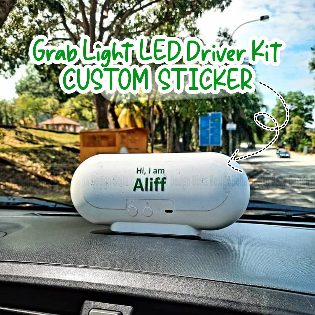 Custom Sticker Grab Light LED Driver Kit, Auto Accessories on Carousell