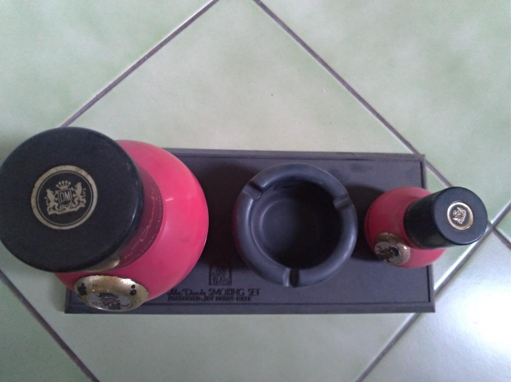 Dandy-mate smoking set 煙灰缸 古董 絕版 收藏 音樂鈴, 書籍、休閒與玩具, 收藏、紀念品, 其他古董在旋轉拍賣