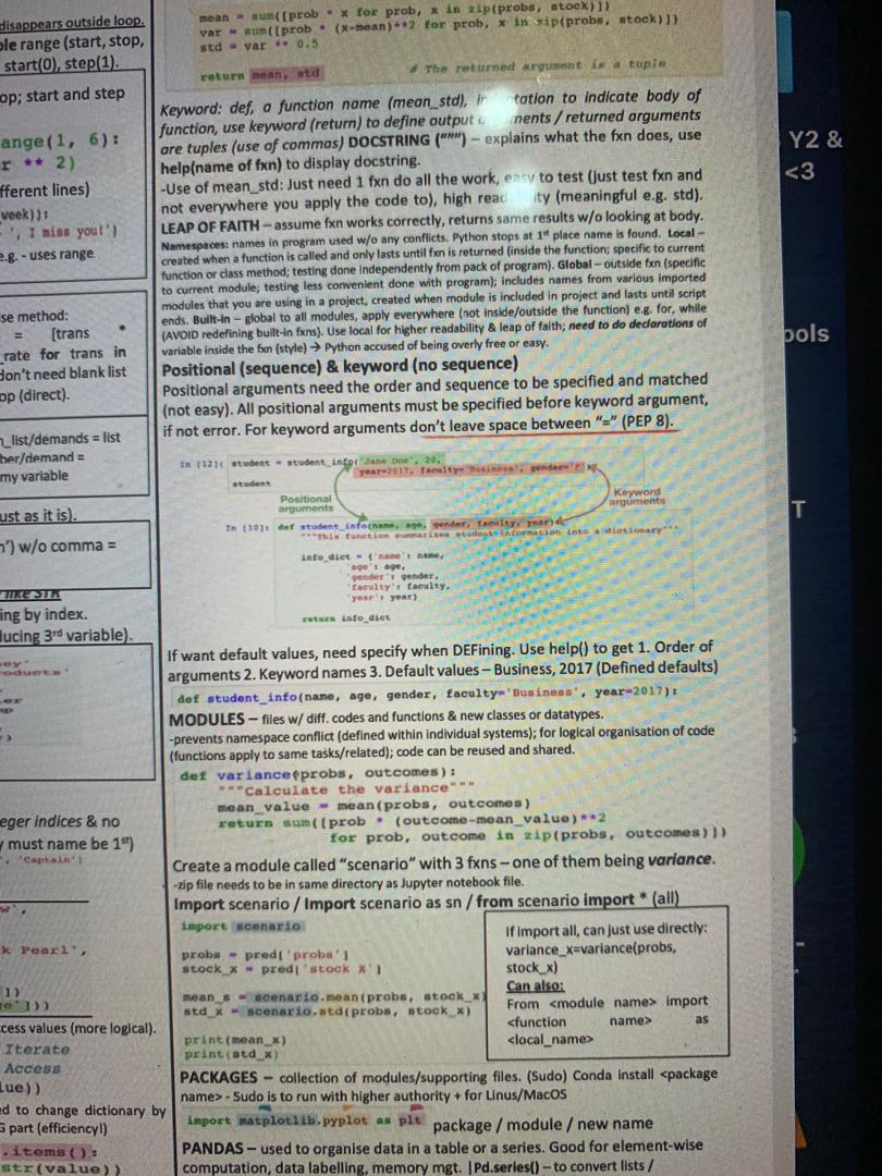 DAO2702 NOTES and cheat sheet, Hobbies & Toys, Books & Magazines ...