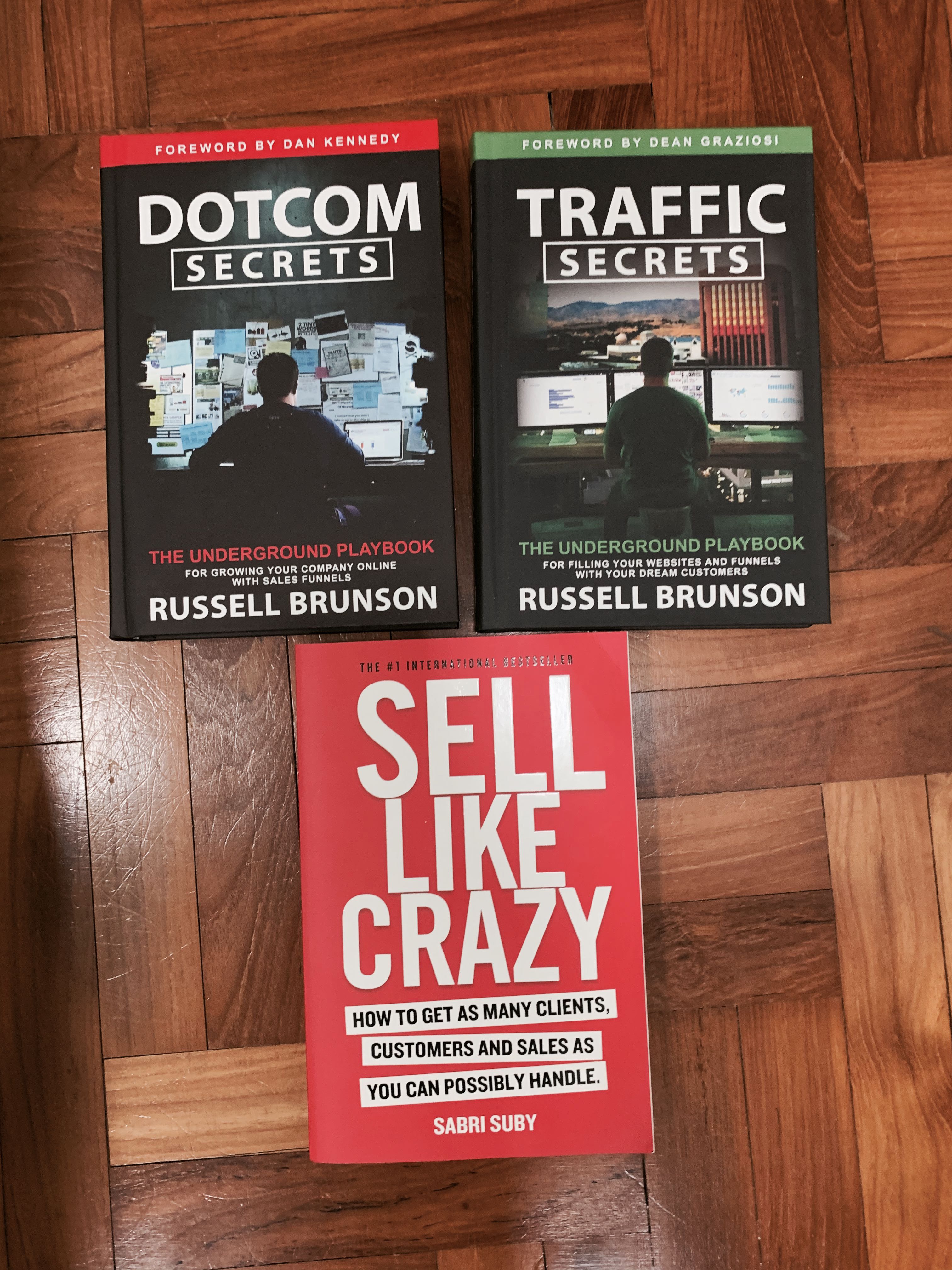 Traffic Secrets Russell Branson & Sell Like Crazy Sabri Suby, Hobbies ...