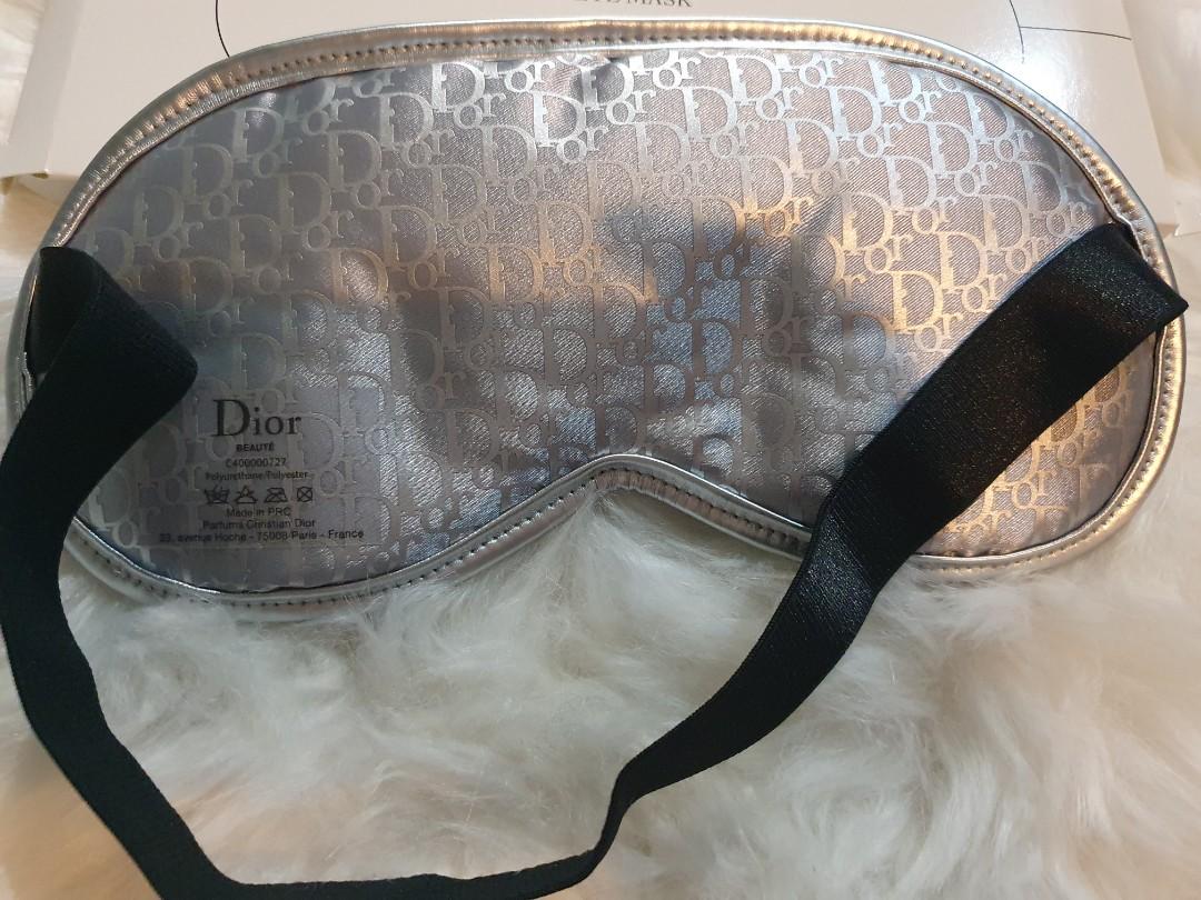 DIOR EYE SLEEPING MASK, Women's Fashion, Watches & Accessories, Hats ...