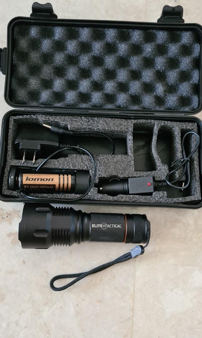 Elite Tactical Pro 300 series flashlight, Mobile Phones & Gadgets ...