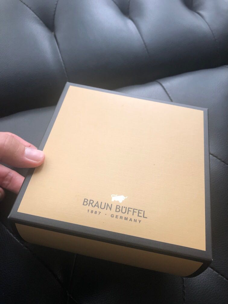 Empty box Barun Buffel, Luxury, Accessories on Carousell