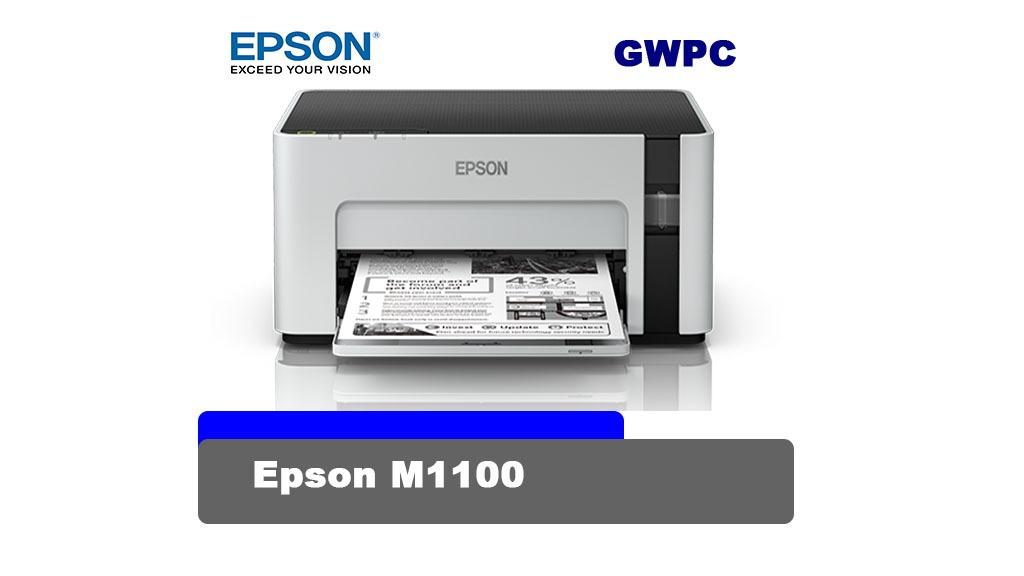 Epson M1100 EcoTank Monochrome Ink Tank Printer, Computers & Tech ...