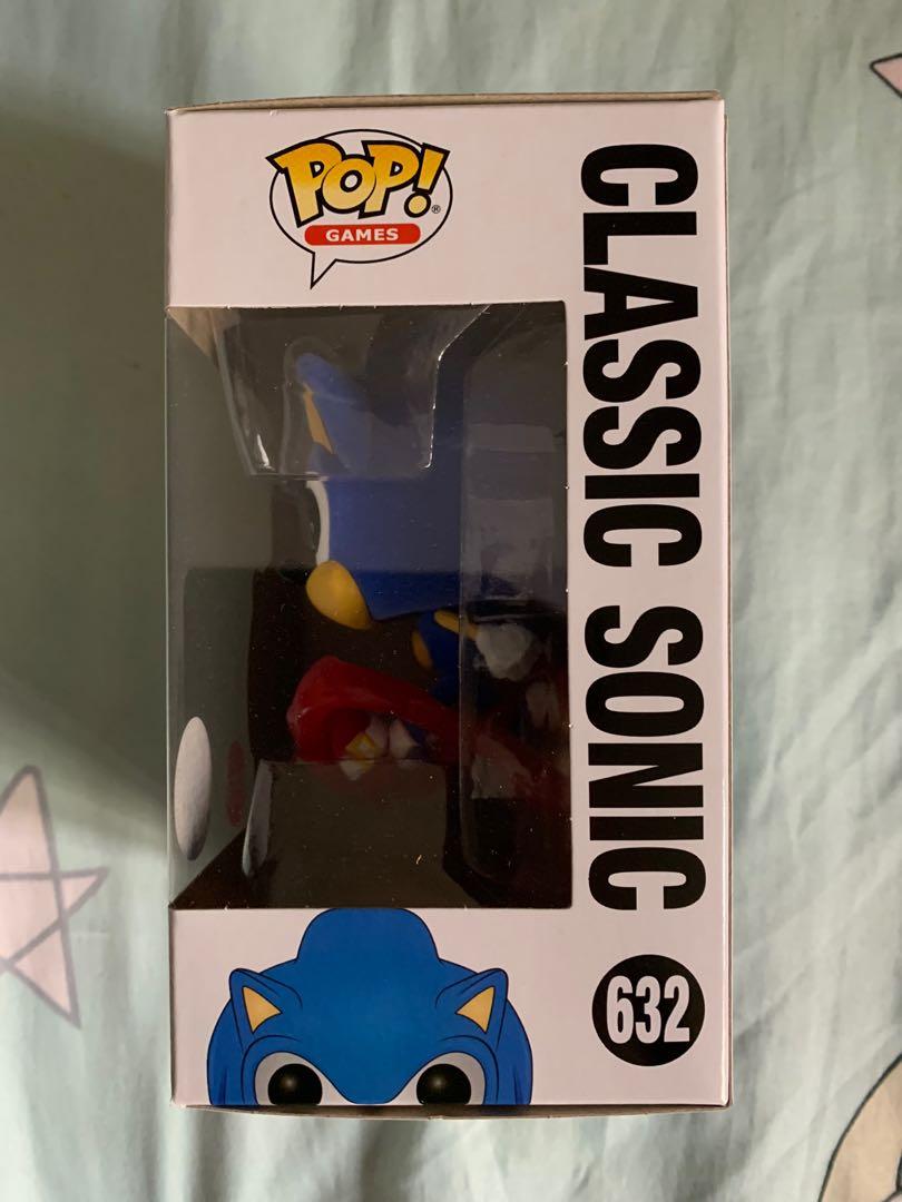 Funko Pop! Classic Sonic (Flocked), Hobbies & Toys, Toys & Games on ...