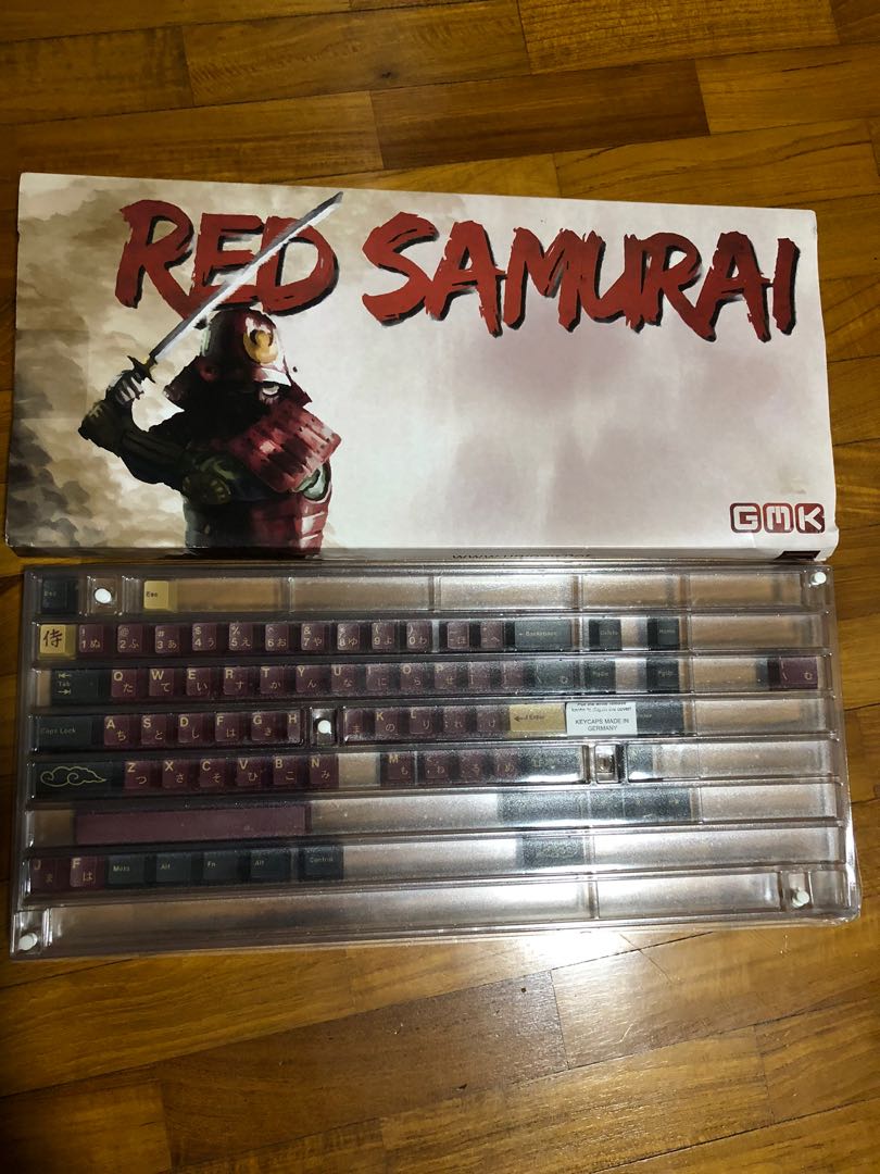 GMK Red Samurai 65% Kit, Computers & Tech, Parts & Accessories ...