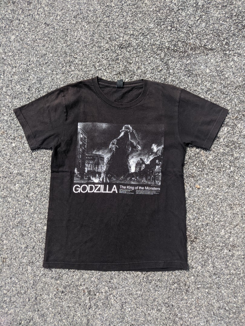 Godzilla, Men's Fashion, Tops & Sets, Tshirts & Polo Shirts on Carousell