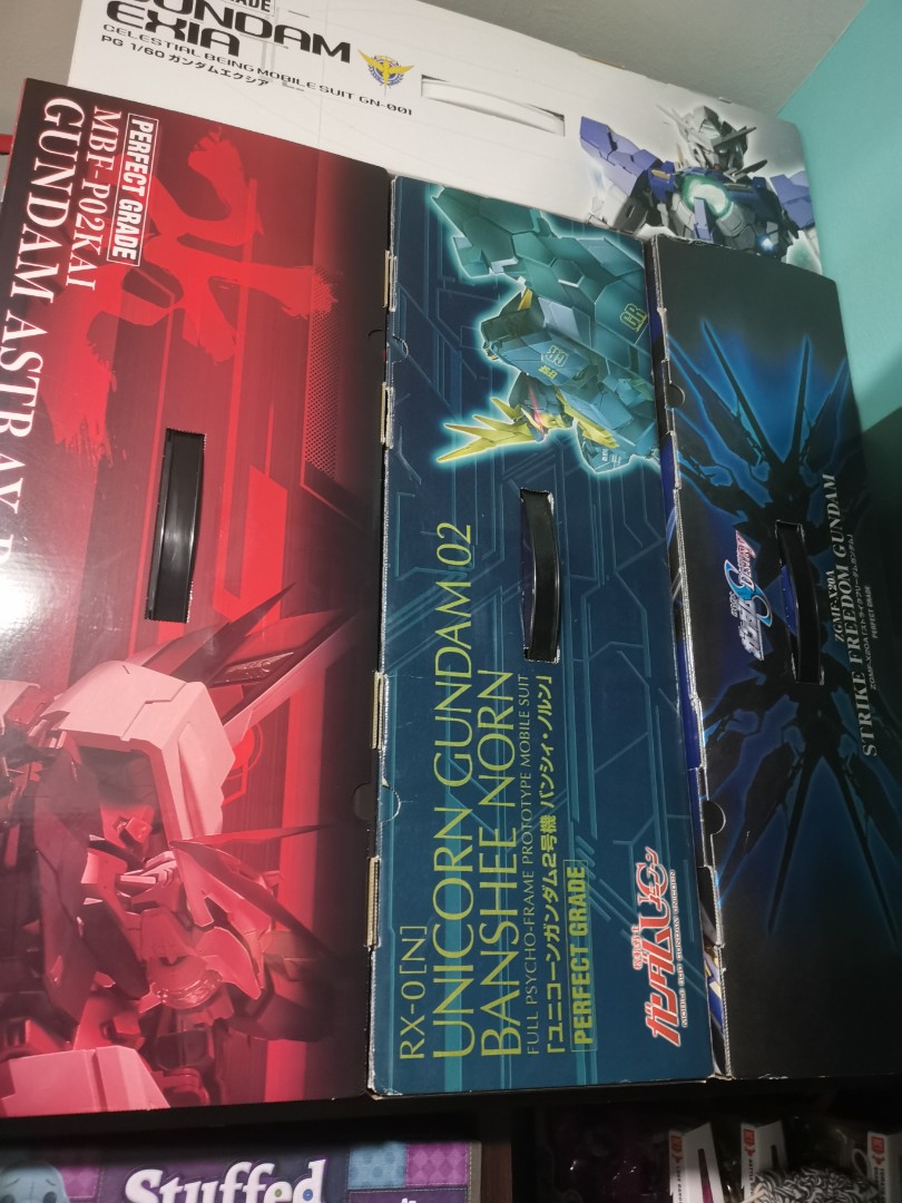 gundam pg boxes, Hobbies & Toys, Toys & Games on Carousell