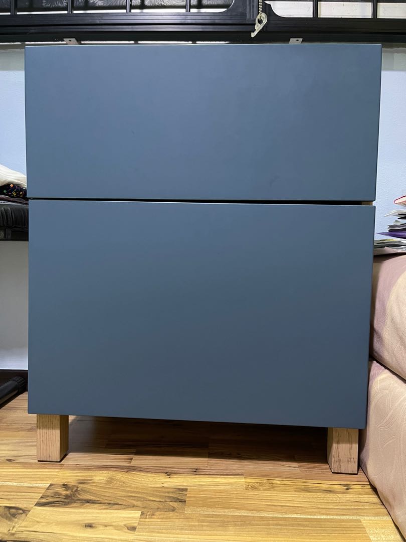 Ikea BESTA Drawer Shelf, Furniture & Home Living, Furniture, Shelves ...