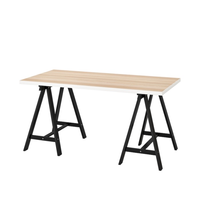 ikea table set (LINNMON / ODDVALD), Furniture & Home Living, Furniture ...