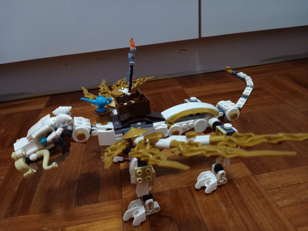 Imitation lego dragon and tower, Hobbies & Toys, Toys & Games on Carousell