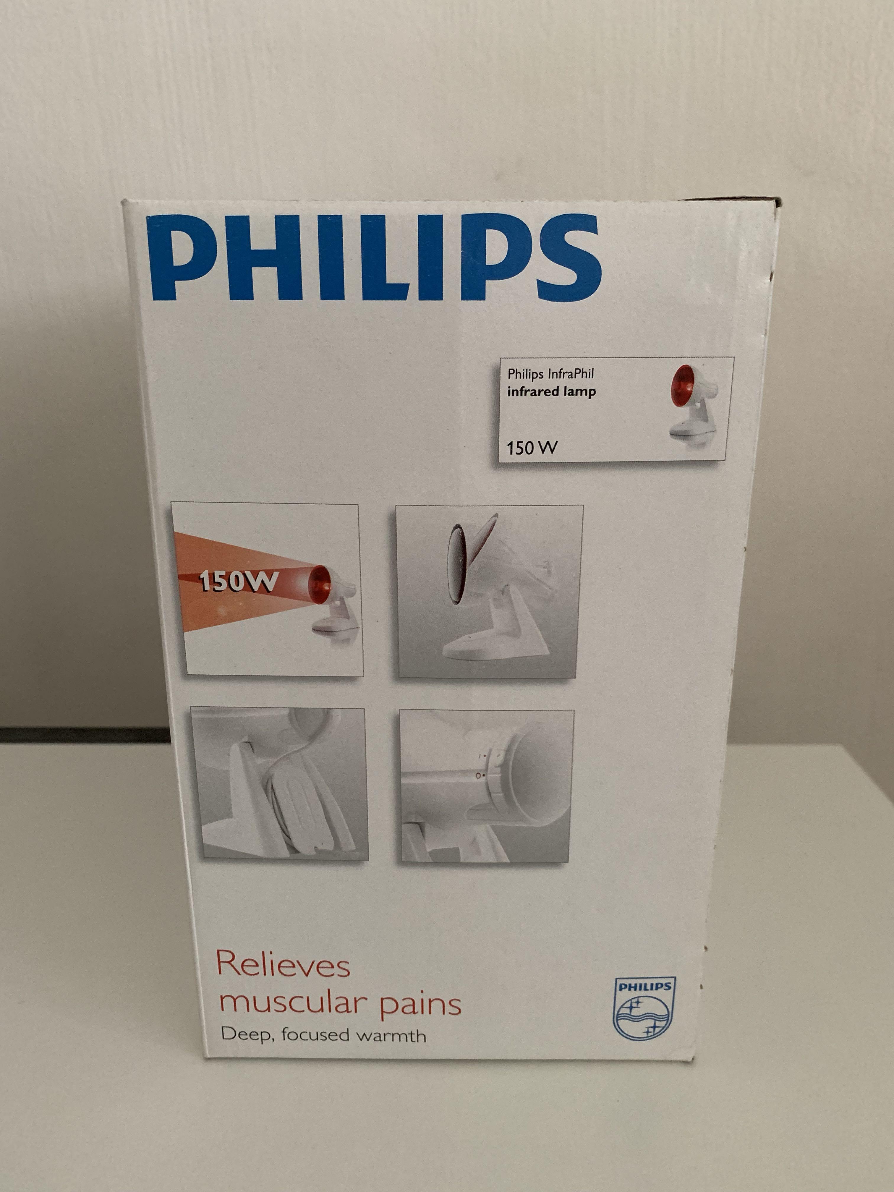 Philips Infraphil Infrared Lamp, Health & Nutrition, Thermometers on ...