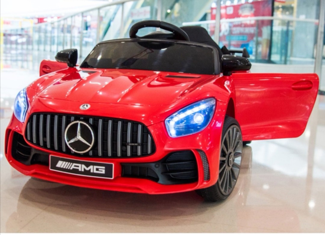 Instock - GTR AMG Mercedes Kids Electric Car, Babies & Kids, Bathing ...