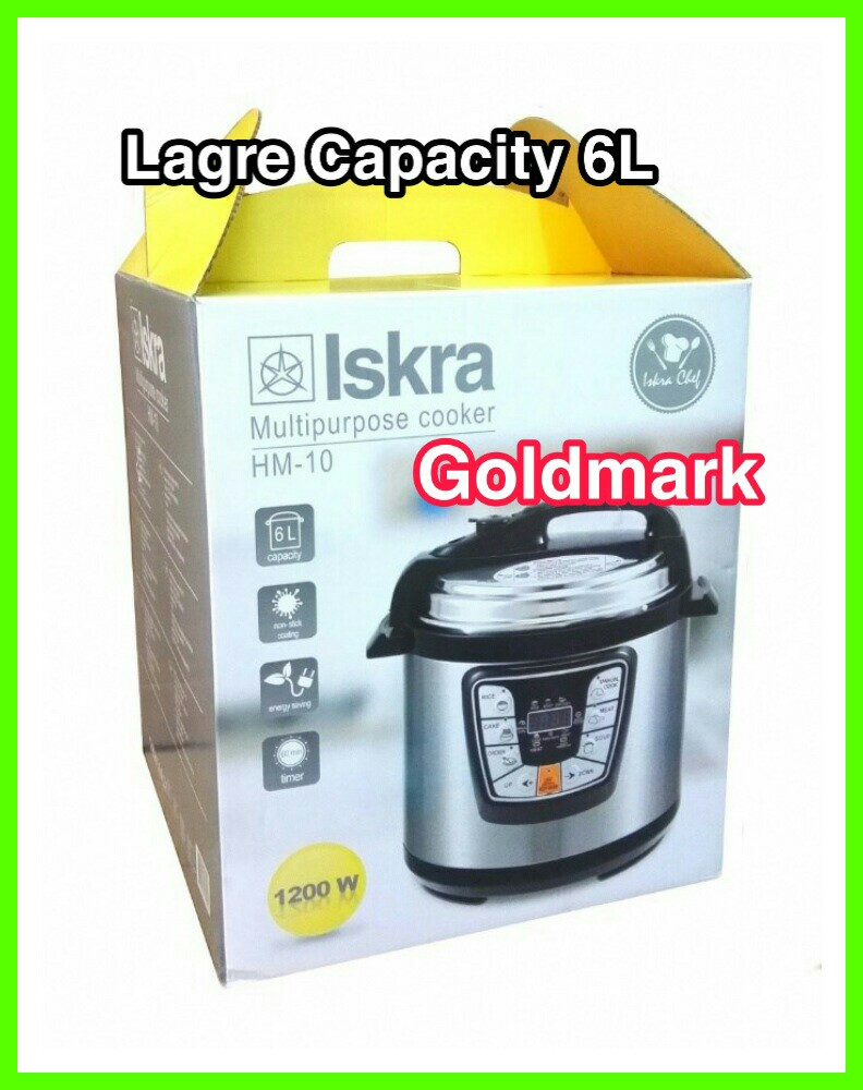 ISKRA 6L Electric Pressure Cooker Timer Rice Cooker, TV & Home ...