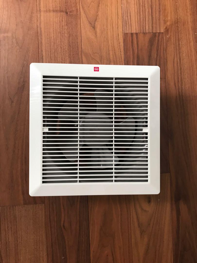 KDK ceiling mount 20cm fan 20CQT1, Furniture & Home Living, Lighting ...