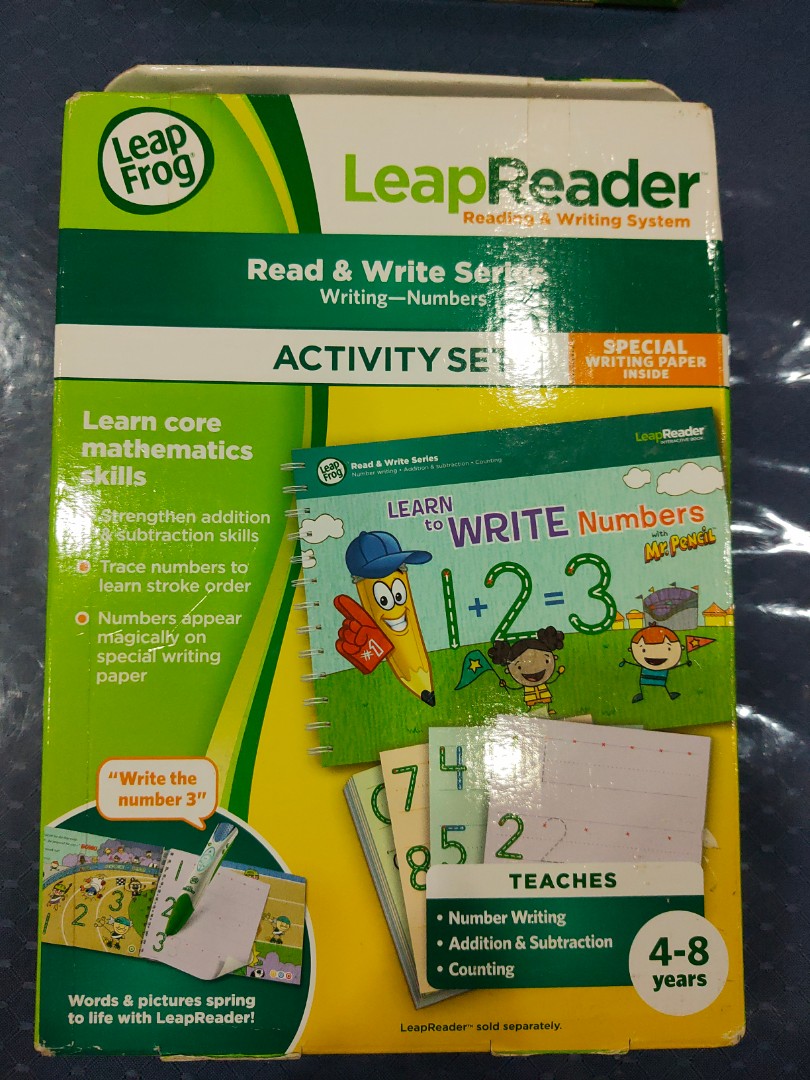 LeapReader activity set, Books & Stationery, Children's Books on Carousell