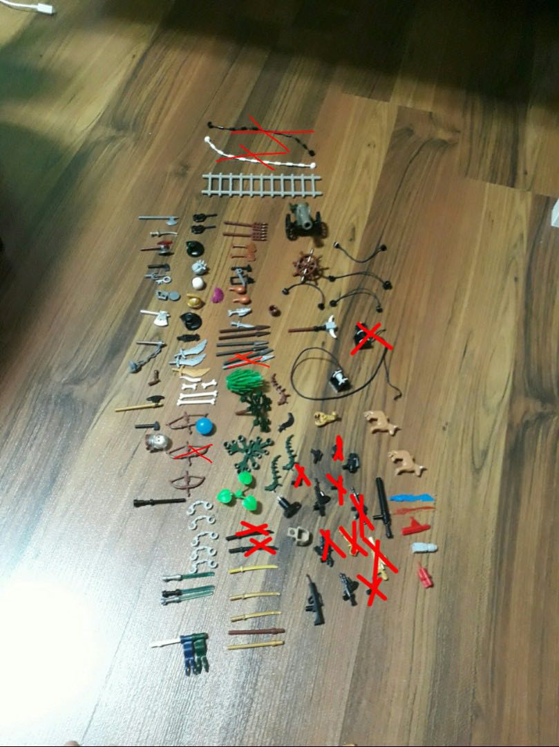Lego random pieces/assortments/weapons, Hobbies & Toys, Toys & Games on ...