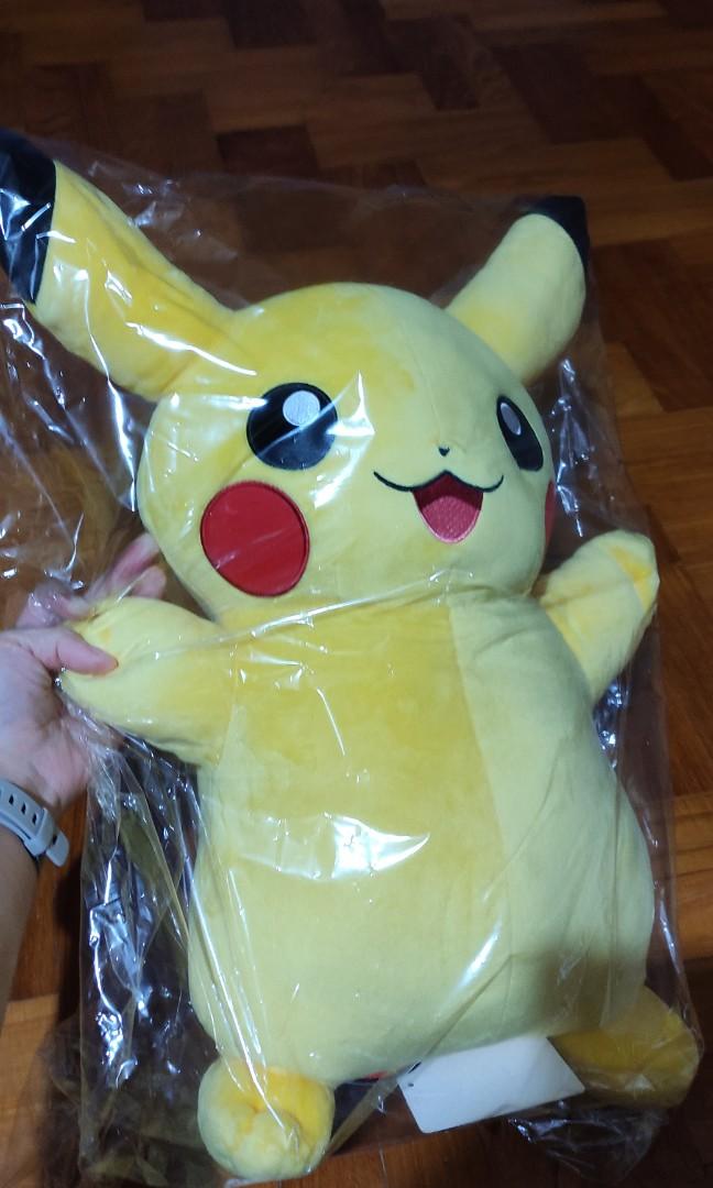 Lifesize Pikachu Plush, Hobbies & Toys, Toys & Games on Carousell