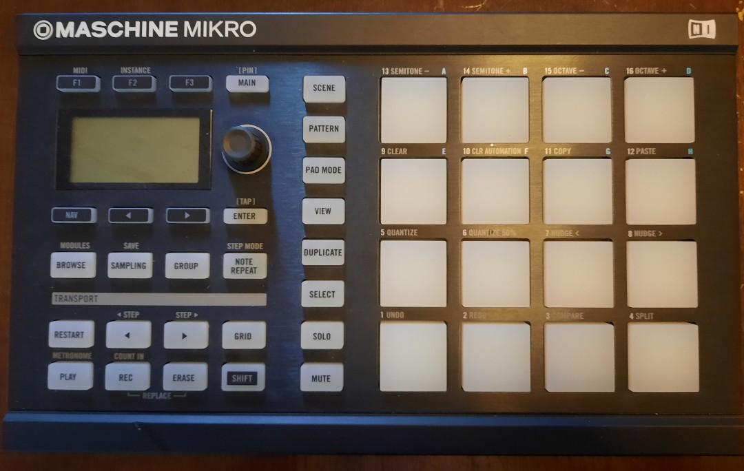 Maschine Mikro MK1 (Hardware Only), Hobbies & Toys, Music & Media ...