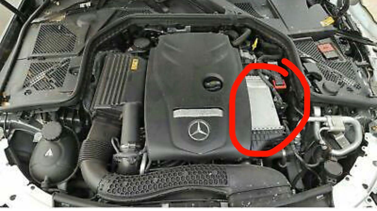 Mercedes W205 C-class M274 enlarged intercooler, Car Accessories ...
