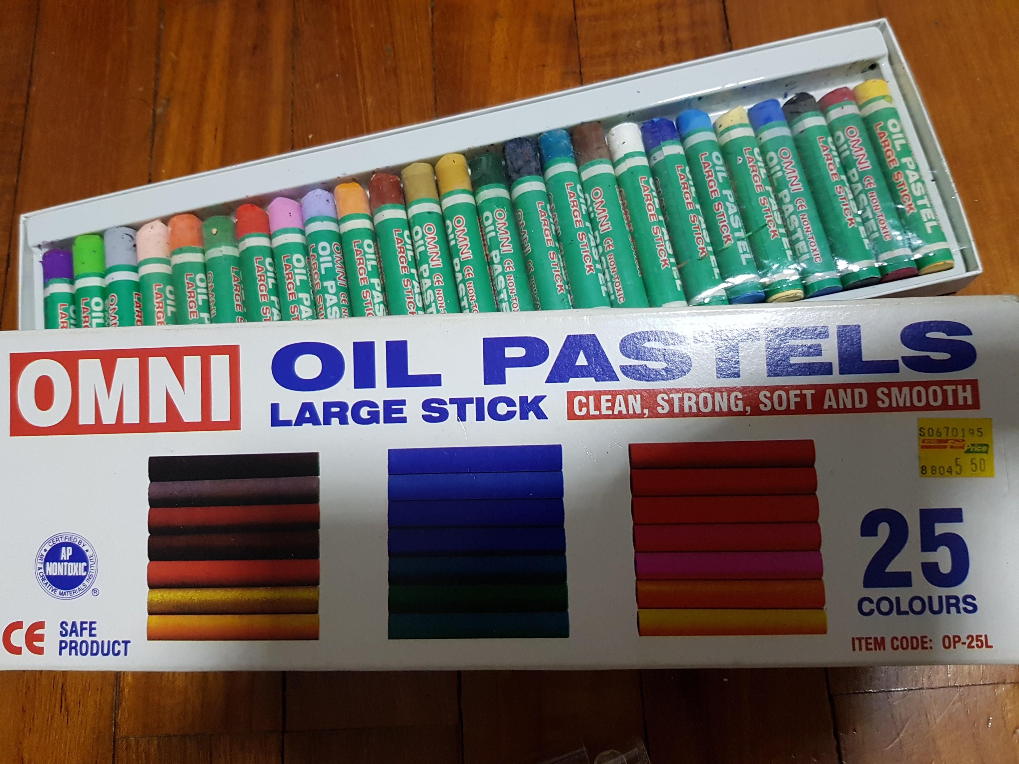 Oil pastels & crayons, Design & Craft, Craft Supplies & Tools on Carousell