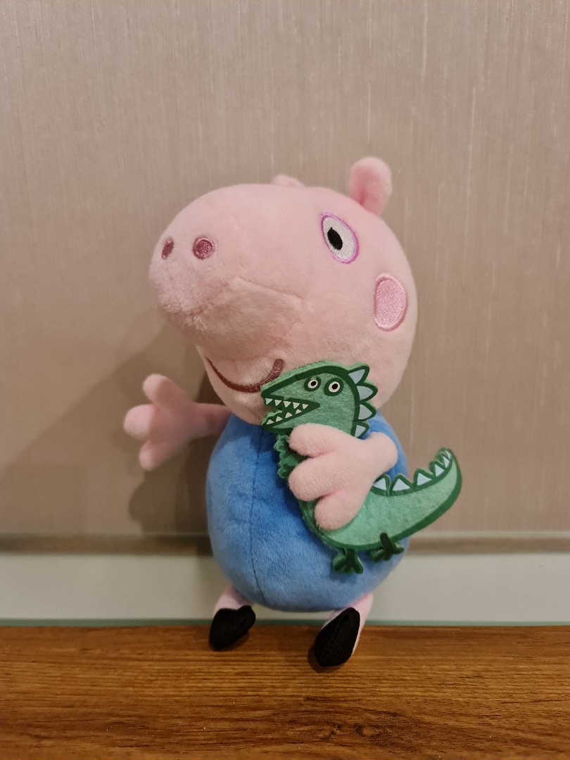 Peppa Pig - GEORGE boneka anak, Toys & Collectibles, Mainan di Carousell