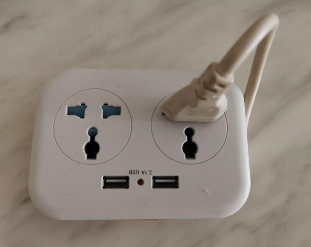 Power Plug with USB, Mobile Phones & Gadgets, Mobile & Gadget ...