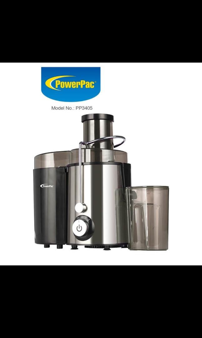 Powerpac Juice Extractor with 2 speeds, Home Appliances, Kitchenware on ...