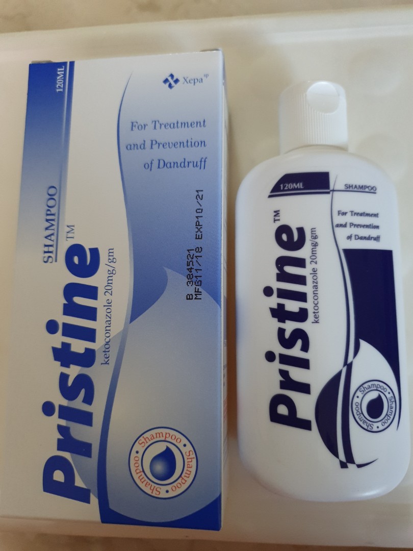 Pristine- for treatment & prevention of dandruff, Beauty & Personal ...