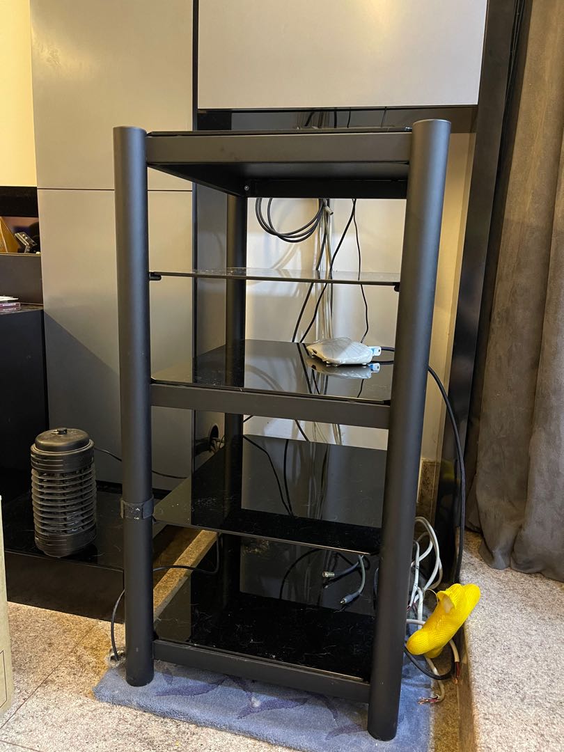 QUEENIE AV RACK 5 tier 100x60x50cm, Furniture & Home Living, Furniture ...