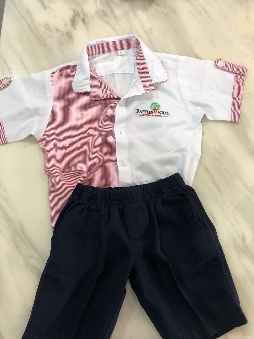 Raffles Kidz Boy’s School Uniform, Babies & Kids, Boys' Apparel, 1 to 3 ...