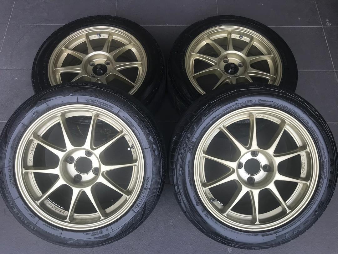 Rim tc105n 16” pcd100, Auto Accessories on Carousell