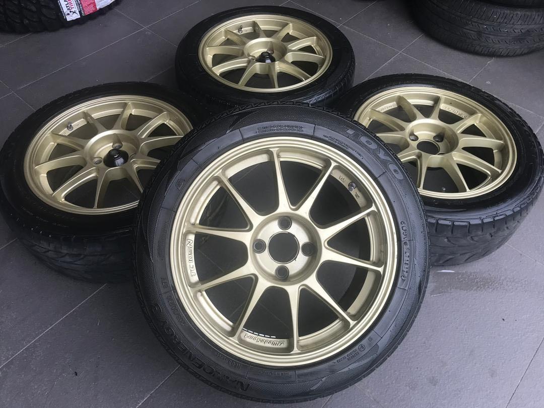 Rim tc105n 16” pcd100, Auto Accessories on Carousell
